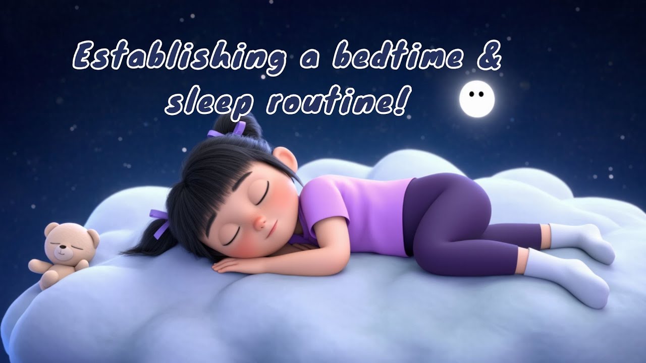 Establishing a bedtime & sleep routine | Kids Story. - YouTube