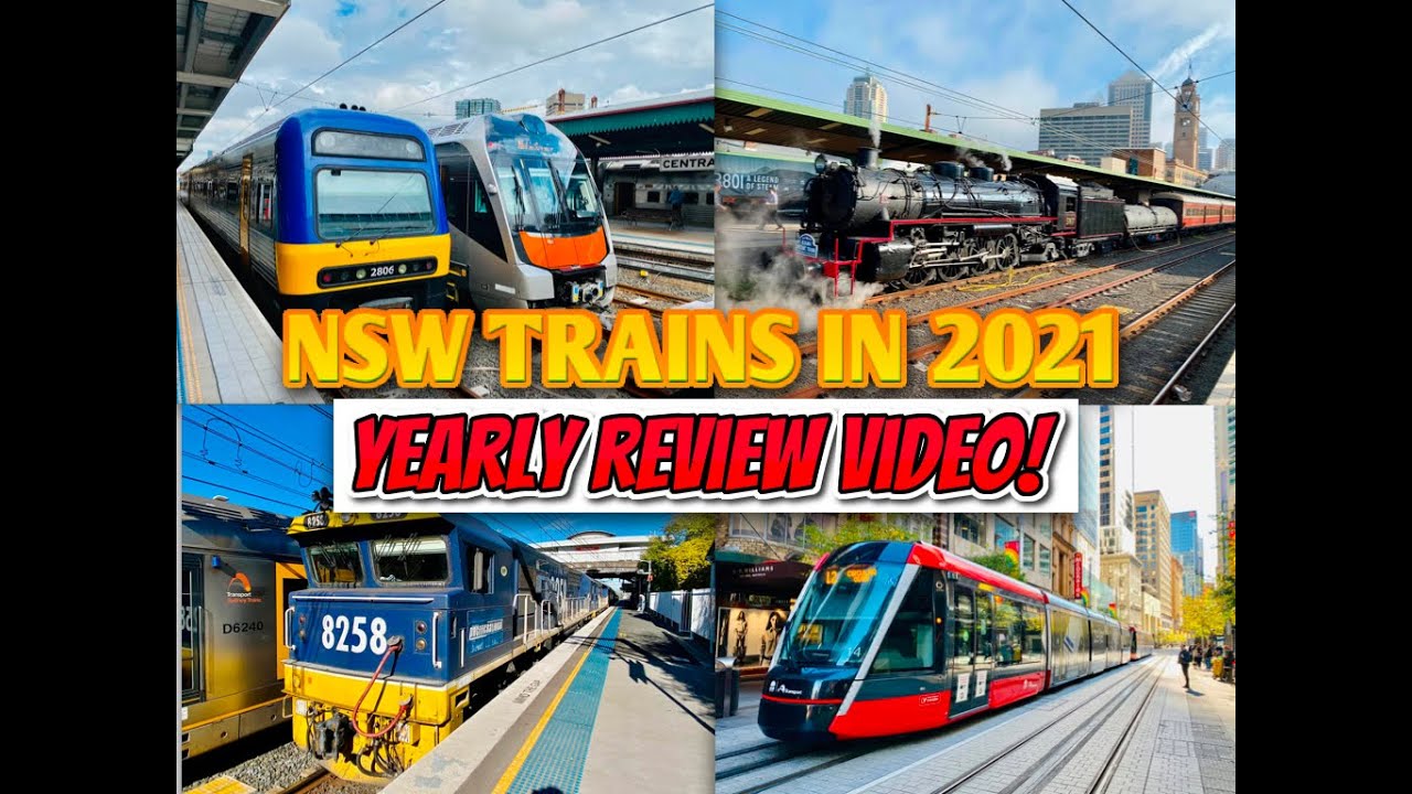 NSW Trains in 2021 - Yearly Review Video - YouTube