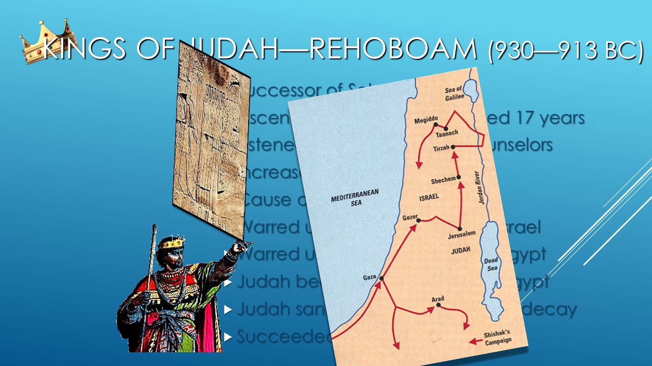 The Divided Kingdom of Israel, Lesson 10 Rehoboam, Abijah - YouTube
