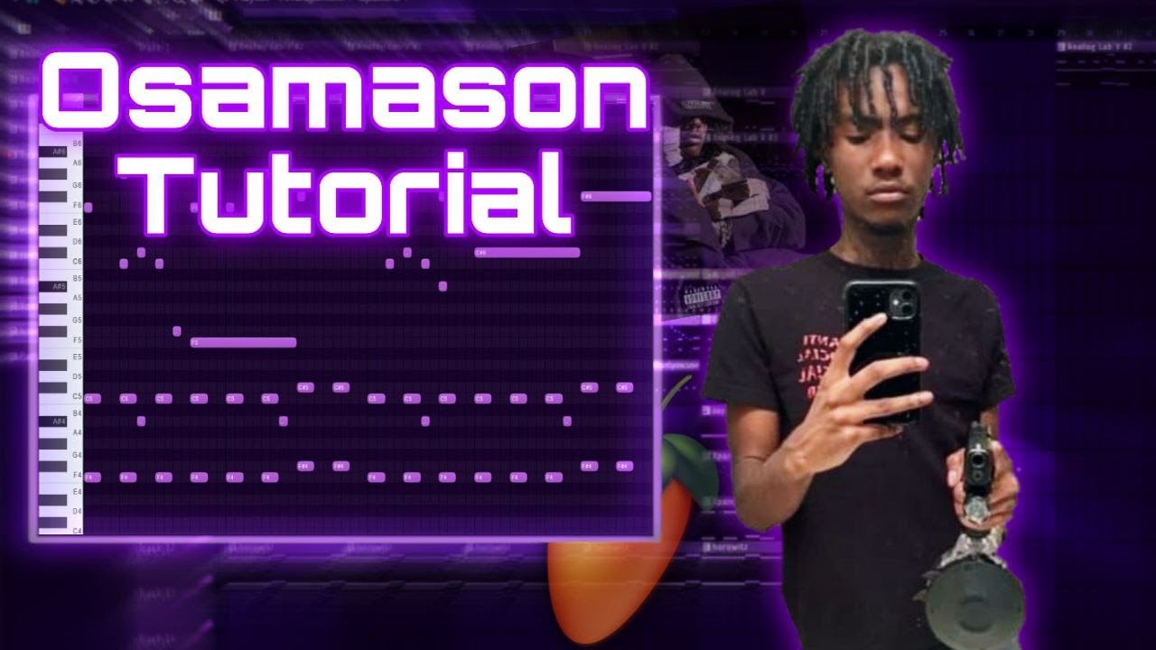 HOW TO MAKE OSAMASON FLEX MUSIC GLO TYPE BEAT | Fl Studio Tutorial - YouTube