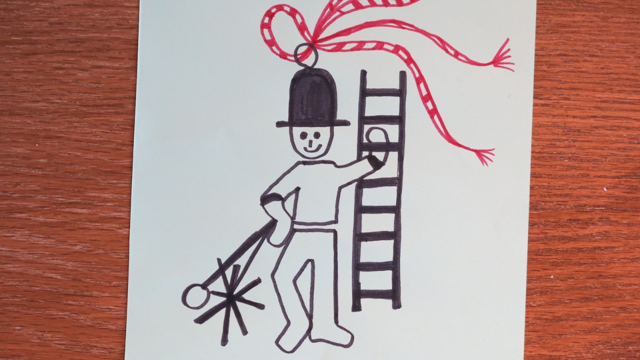DIY Learn How to Draw Chimney Sweeper. Cute Drawings for Kids - YouTube