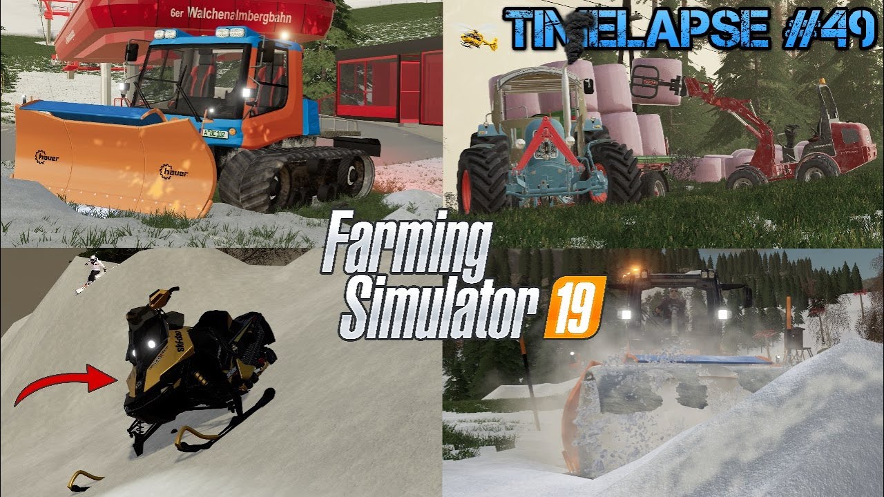 Powerful SNOWCAT & SNOWMOBILE working in TOUGH WINTER conditions! ☃️💪🚜💨 ...