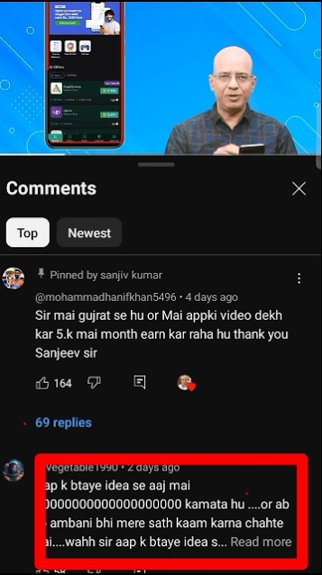 Sanjeev Kumar Jindal Side Hustle in Comments Reality I tried Real or ...
