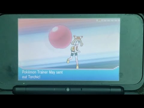 Let's Play Omega Ruby Part 2 First Rival Battle With May! - YouTube