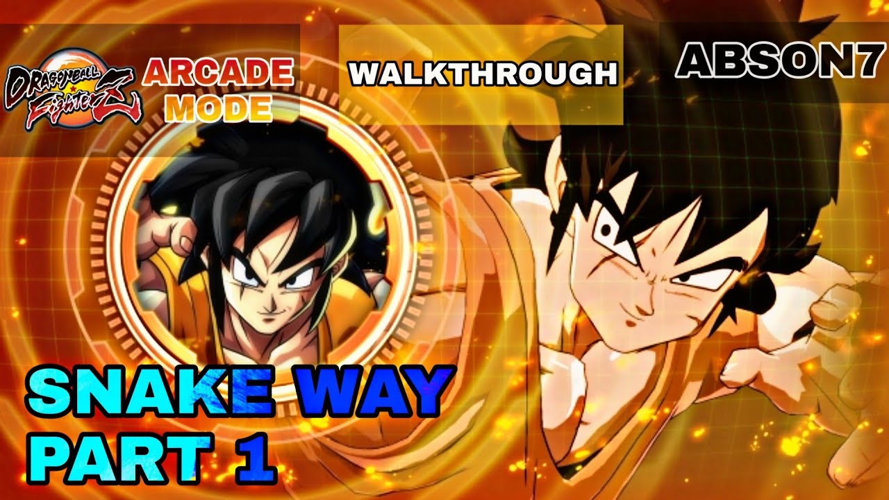 DB fighterZ // "Snake Way" pt 1 ARCADE MODE #1 - YouTube