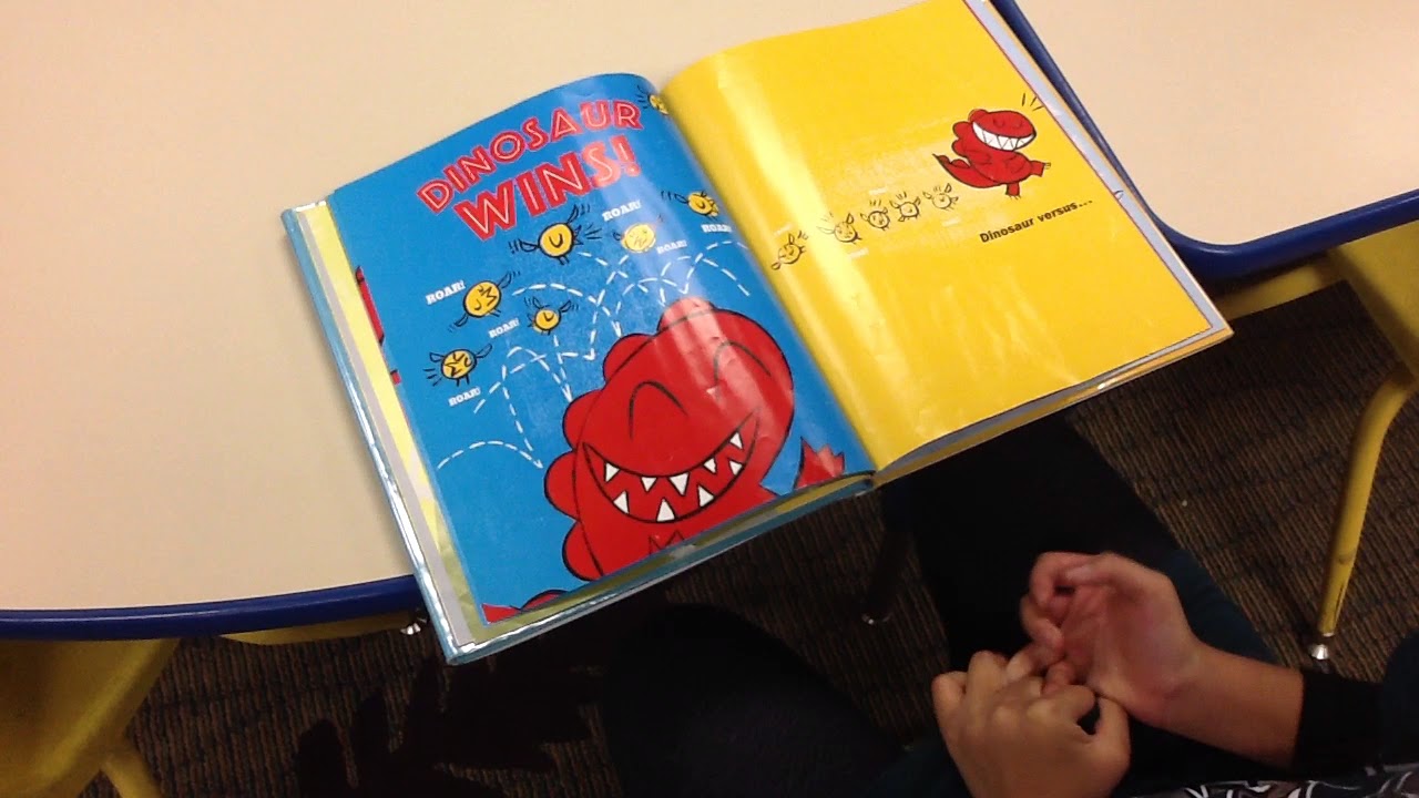 Dinosaur vs the Library read by J - YouTube