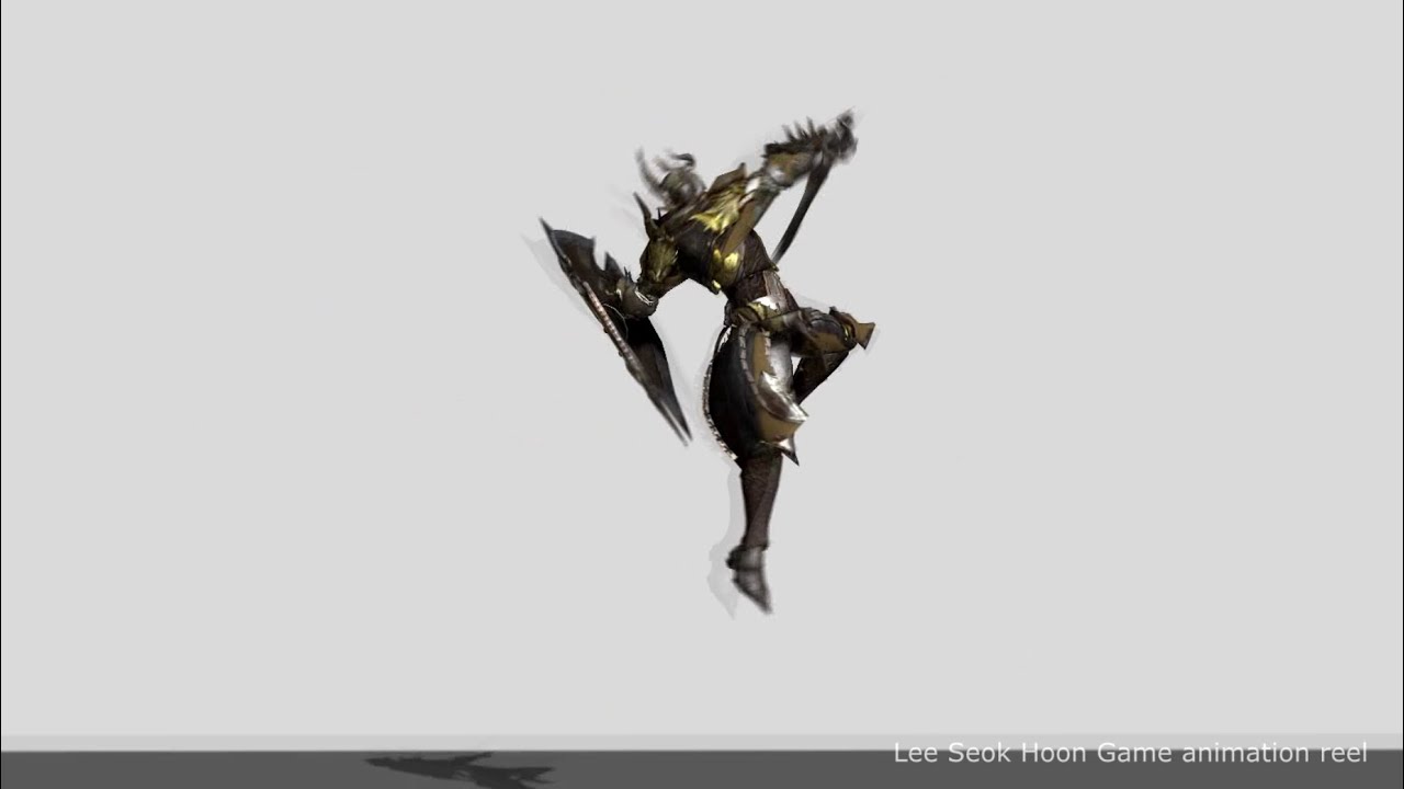 Lee Seok Hoon Game animation reel 2020 - YouTube