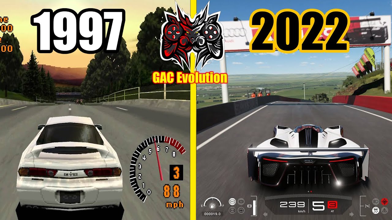 Evolution of Gran Turismo Games 1997-2022 - YouTube