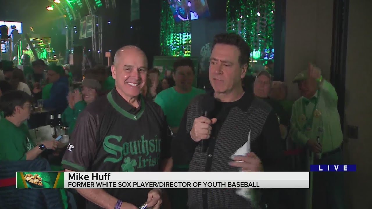 2024 WGN Morning News St. Patrick's Day Extravaganza: Mike Huff, Fmr White Sox player/Director ...