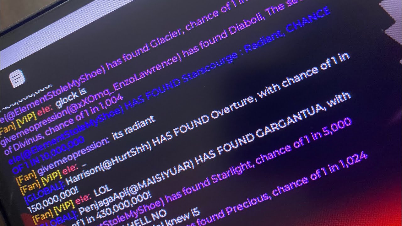 Sols rng inv update for 5.3 mill rolls (still cooked) - YouTube