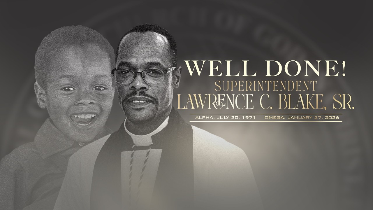 Homegoing Celebration for Superintendent Lawrence C Blake Sr. - YouTube