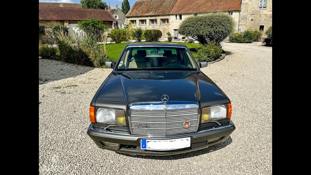 Mercedes-Benz 280SE W126 - 1983 - Benzin.fr - YouTube