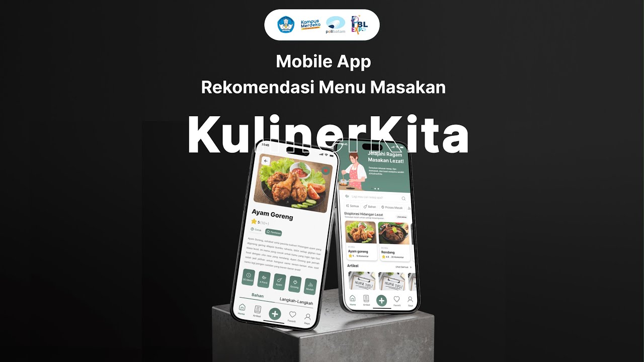 [PBL EXPO 2024] PBL MJ509 Tim 1 - Aplikasi Mobile Rekomendasi Menu ...