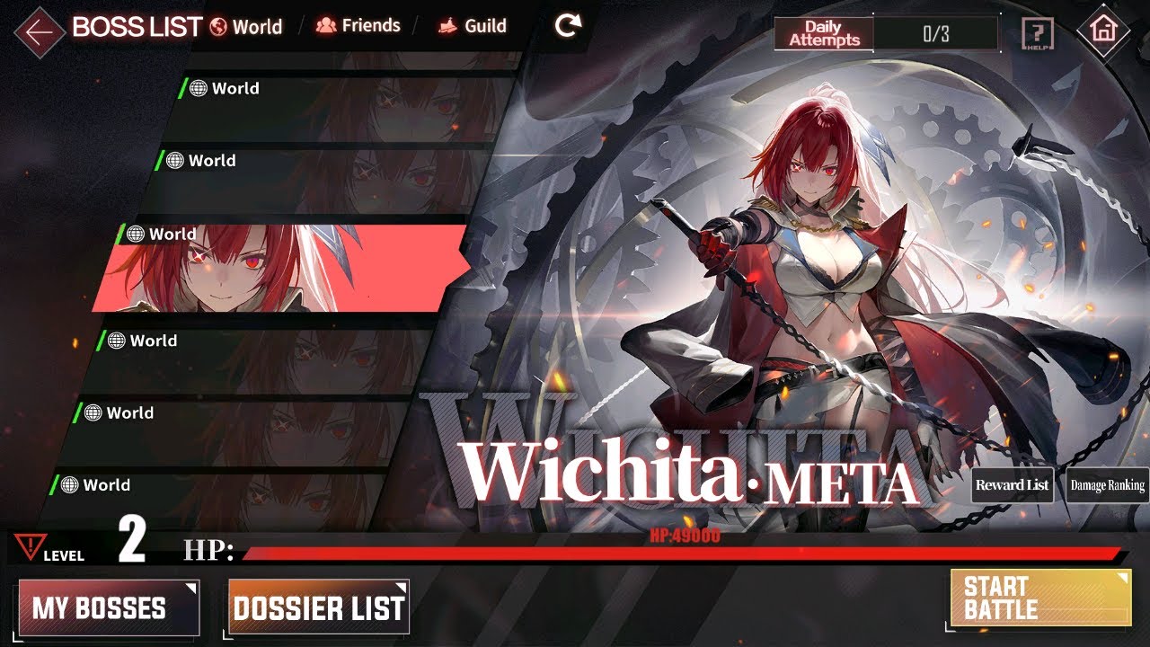 (Azur lane) Wichita (META) event showcase - YouTube