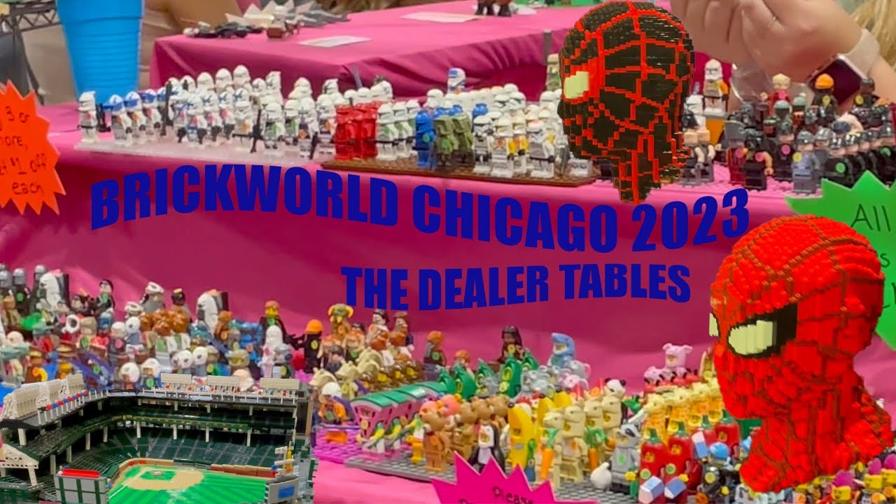 BRICKWORLD CHICAGO THE DEALER TABLES 2023 - YouTube