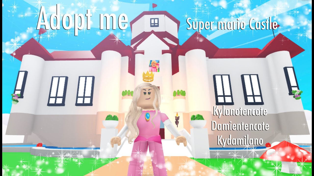 Adopt me Super Mario Castle Tour - YouTube