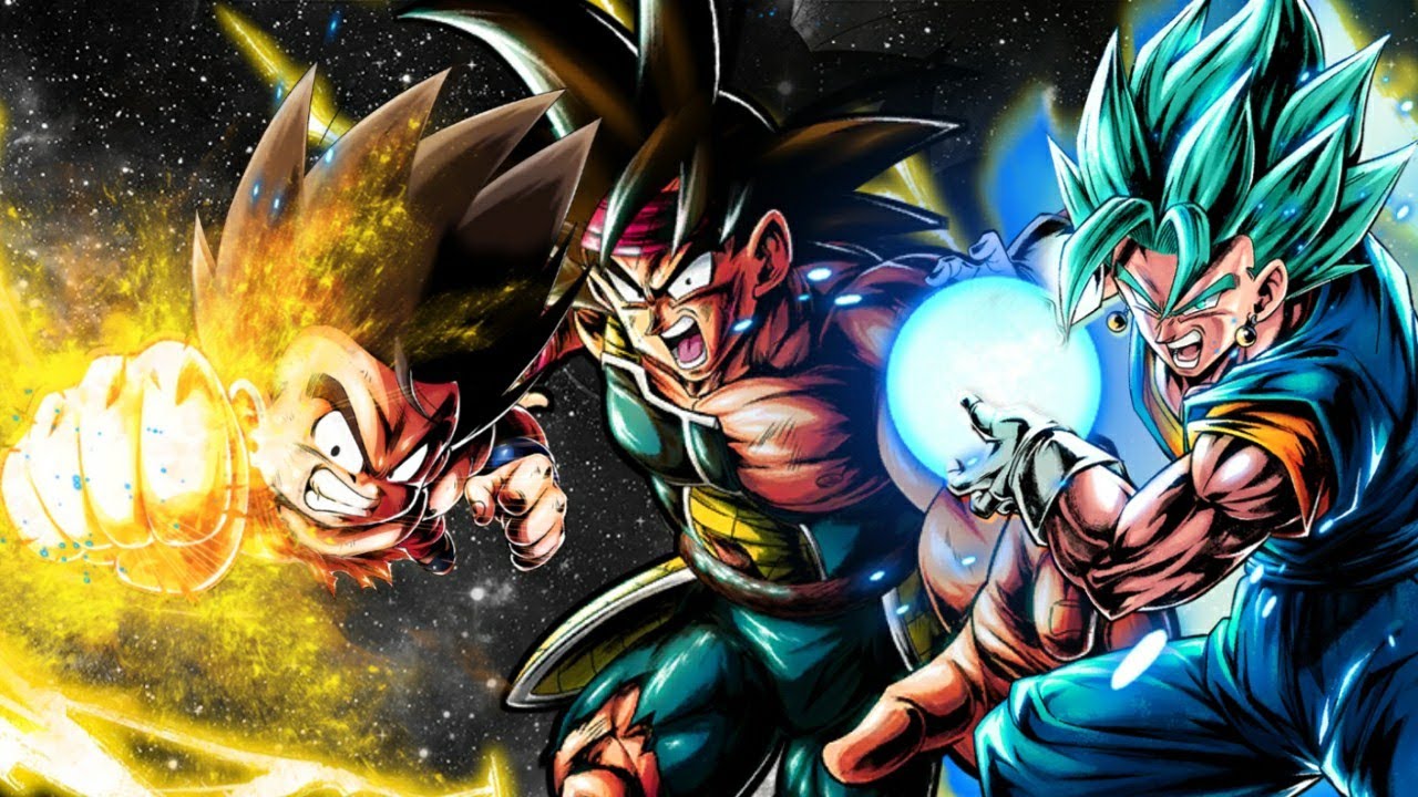 Bardock + LF SSB Vegito = 💀 Saiyan Team Showcase!! ** | Dragon Ball ...