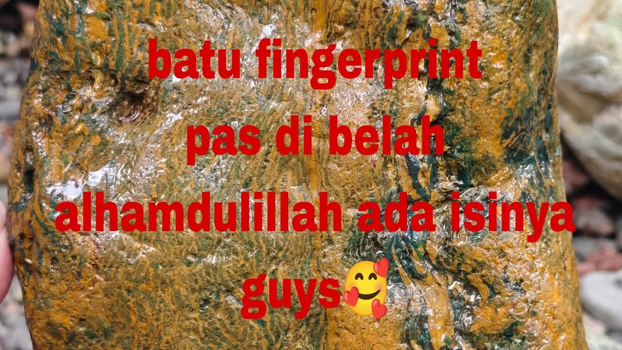 stone fingerprint #amazing #jasper #jasper #art #akik - YouTube