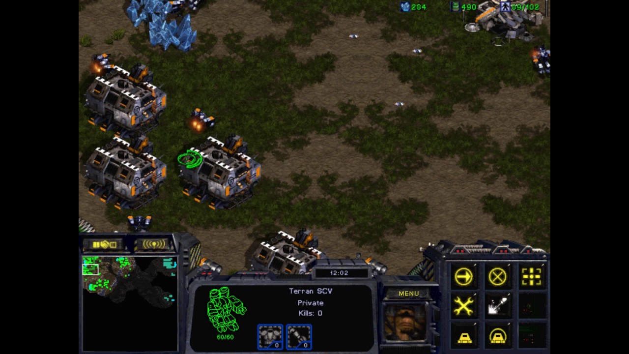 Starcraft Brood war Map Fighting Spirit 1.3 Terran vs Protoss (17.07.04 ...