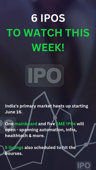 6 IPOs TO WATCH THIS WEEK! - YouTube