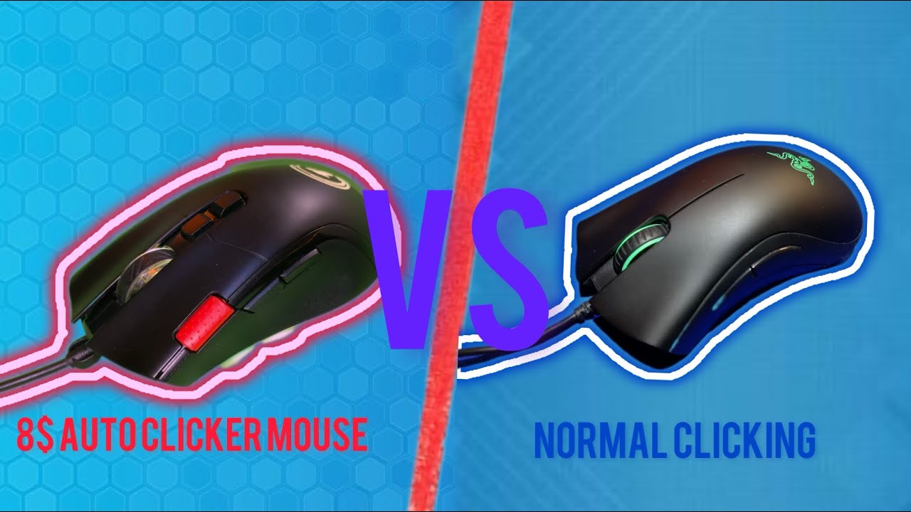8$ AUTO CLICKER MOUSE VS NORMAL CLICKING!!! Big ANNOUNCEMENT 📣 - YouTube