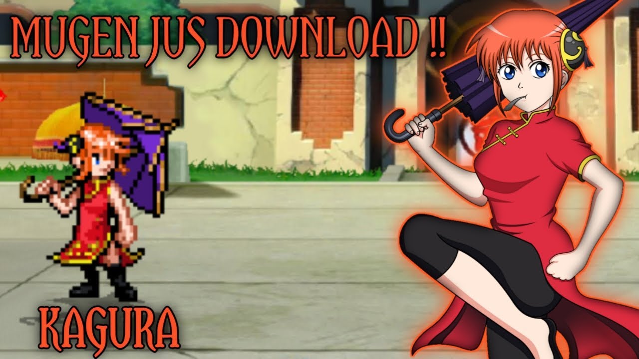 Kagura(By Inseph) VS Gintoki | New Release | Gintama | Mugen JUS - YouTube