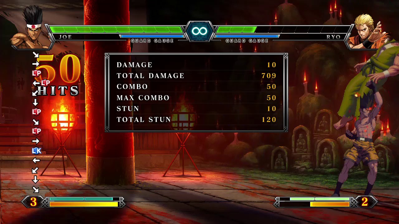 The King of Fighters XIII Joe double stun combo - YouTube