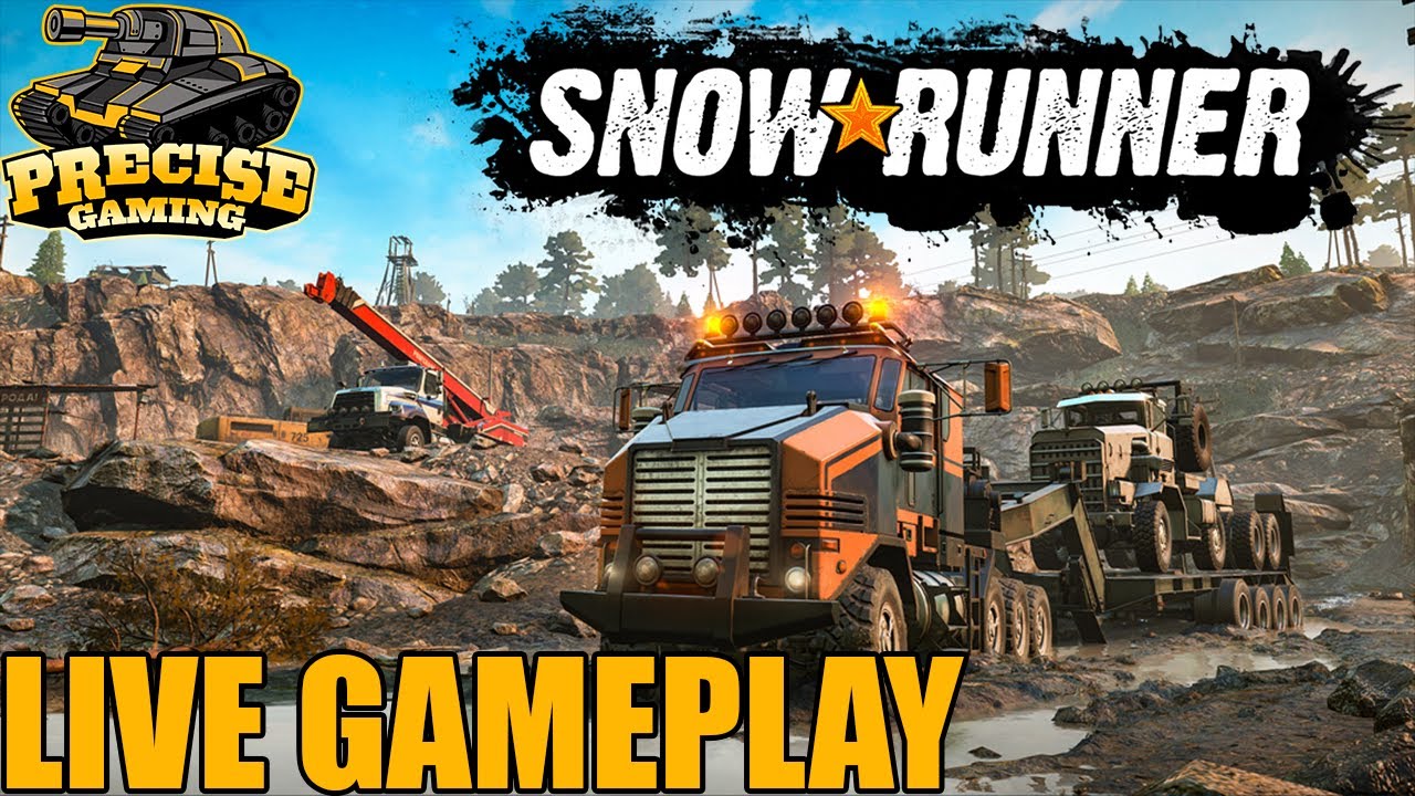 Snow Runner Live Gameplay - YouTube