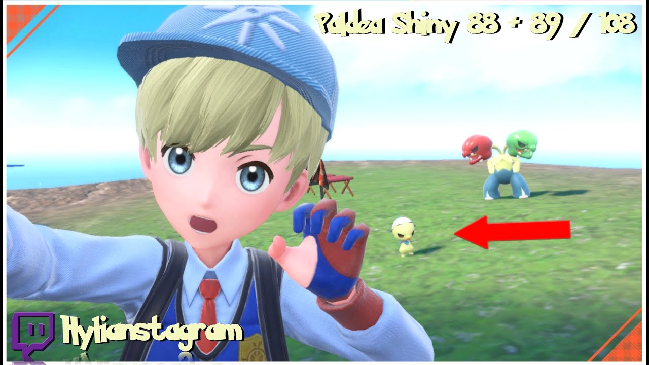 SHINY CAPSAKID + SCOVILLAIN - It Has A Mark!! - Paldea Shiny-Living Dex ...