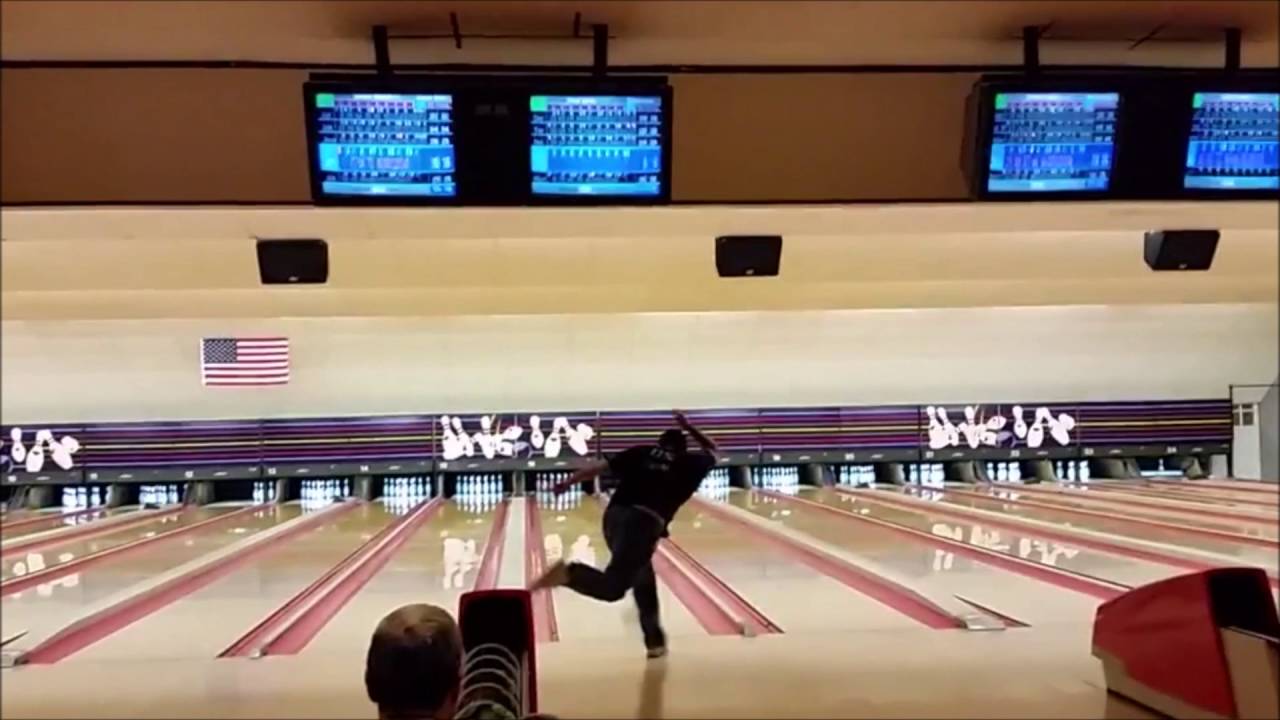 Tony La Bua 300 game 11-16-15 Delmonicos Barbershop League at Rebman ...