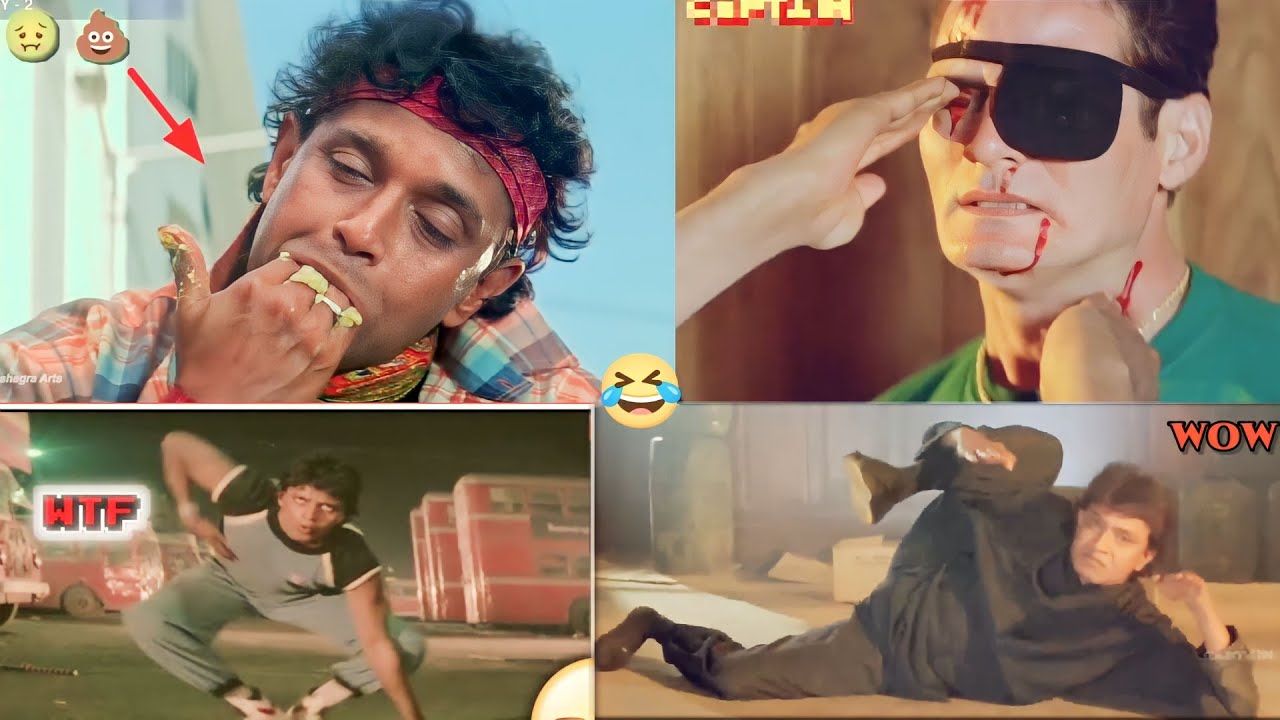 No Loigc Bollywood Action Scene | Fighting Action Scene -🤣 | Funny ...