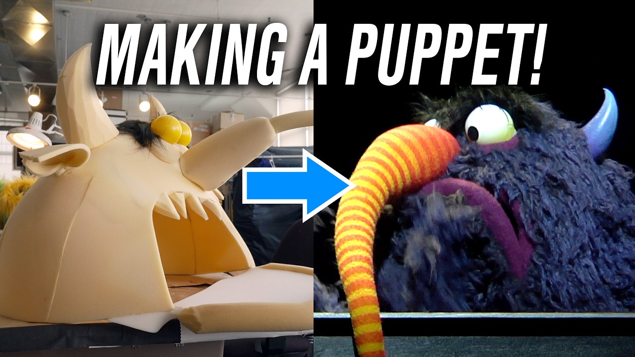 Puppet-Making at Jim Henson's Creature Shop! - YouTube