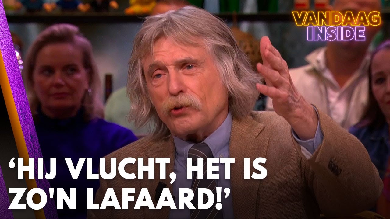Johan over opgestapte minister: 'Hij vlucht, het is zo'n lafaard ...
