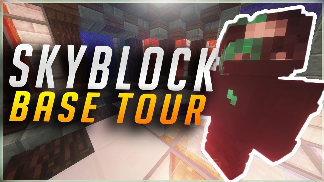 Skyblock Base Tour | Hypixel Skyblock Episode #1 - YouTube