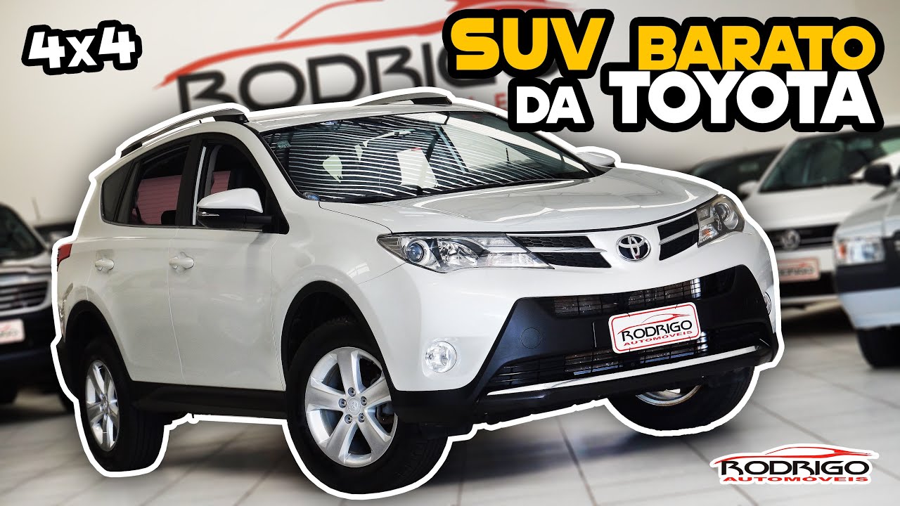 RAV4 O SUV BARATO DA TOYOTA que é MELHOR e MAIS COMPLETO que o COROLLA ...