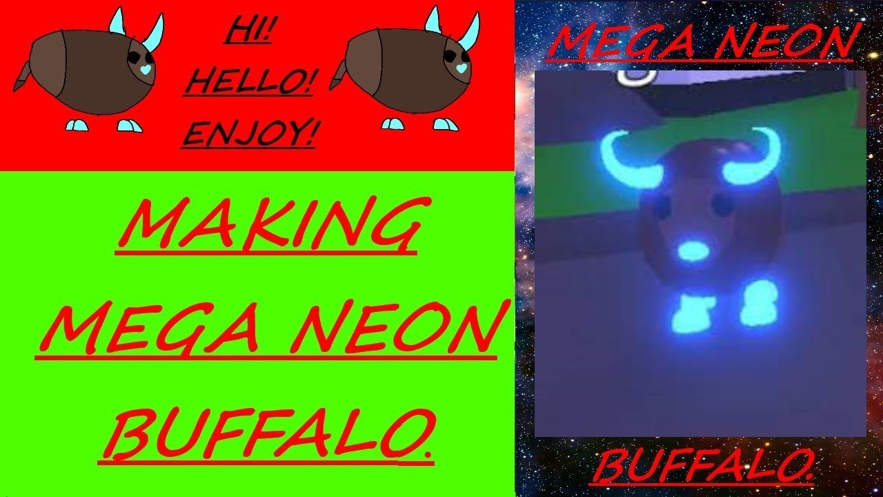 MAKING MEGA NEON BUFFALO | MEGA NEON SERIES | #4. - YouTube