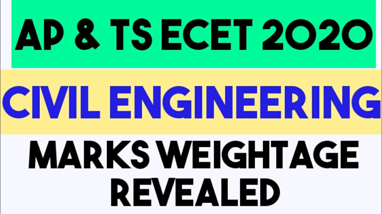 HOW TO GET GOOD RANK IN ECET CIVIL ENGINEERING ||SCORE BEST MARKS THAN ...