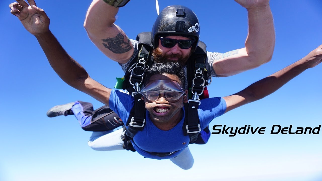 Mike Makes A Skydive - YouTube