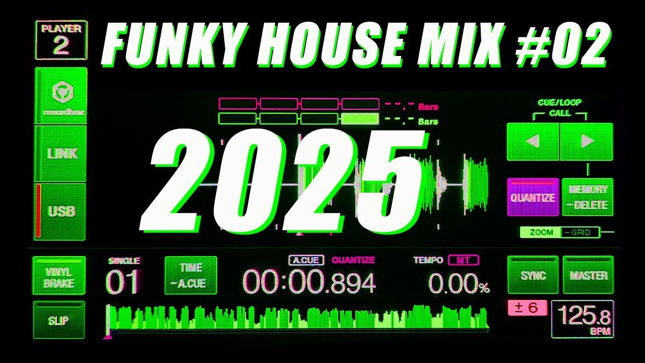 FUNKY HOUSE MUSIC MIX REMIX 2025 / #02 / Mix Disco Music Funky Mixed by ...