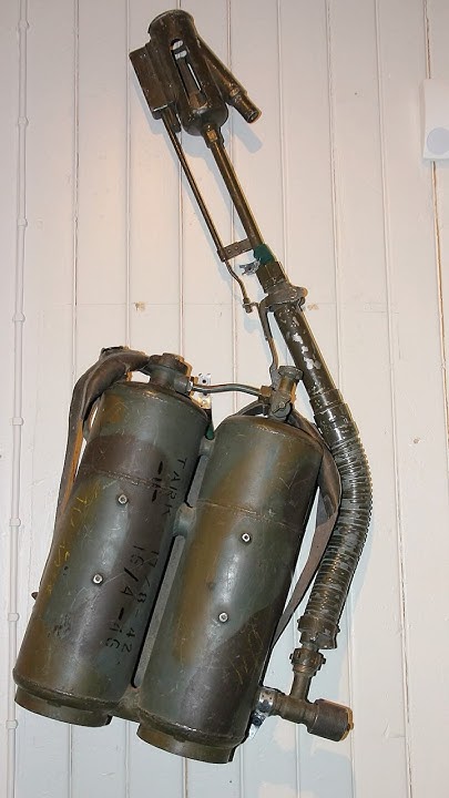 Lanciafiamme Modello 35 - The Dangerous Italian Flamethrower Used in World War II - YouTube