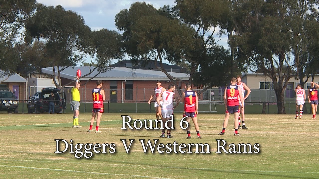Round 6 Diggers V Westerm Rams - YouTube