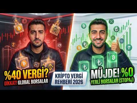 KRİPTO VERGİSİ %40 MI OLDU? Yeni Vergi Yasası Detayları!
