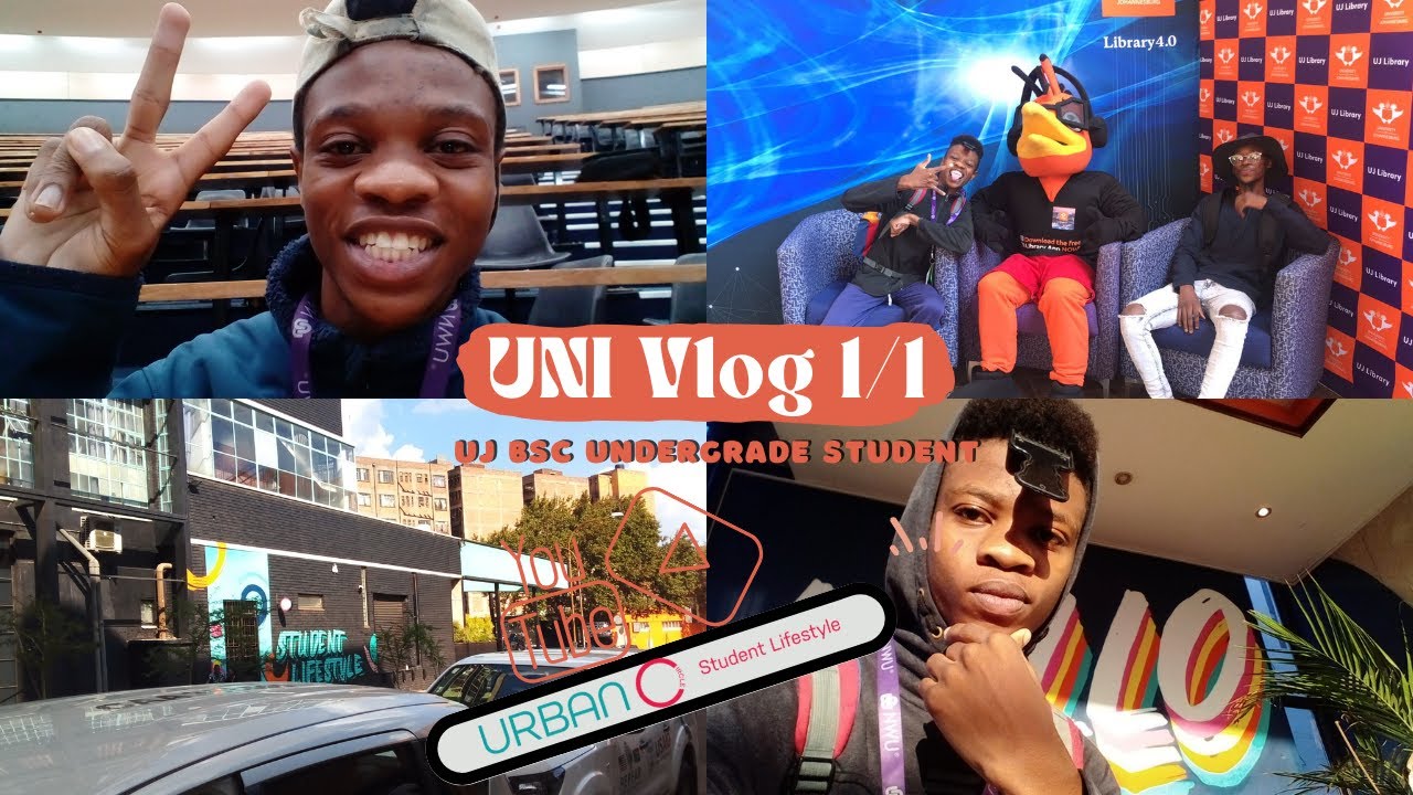 UNI VLOG 1: MY FIRST WEEK AS A UNDERGRAD STRUGGLING UJ STUDENT||SOUTH ...