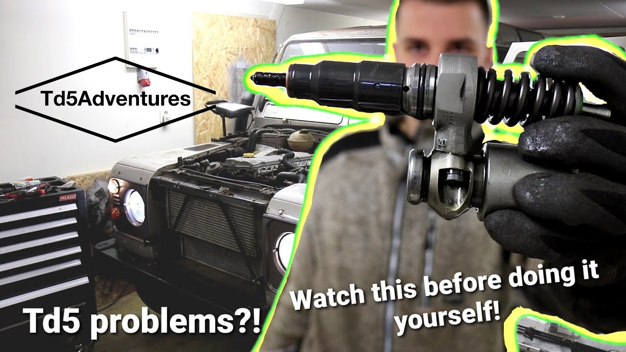 Td5 injector seals and washers - DETAILED HOW TO! - YouTube