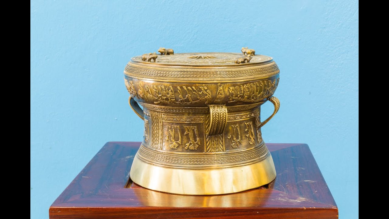 Discover the Beauty and History of Dong Son Bronze Drums - YouTube