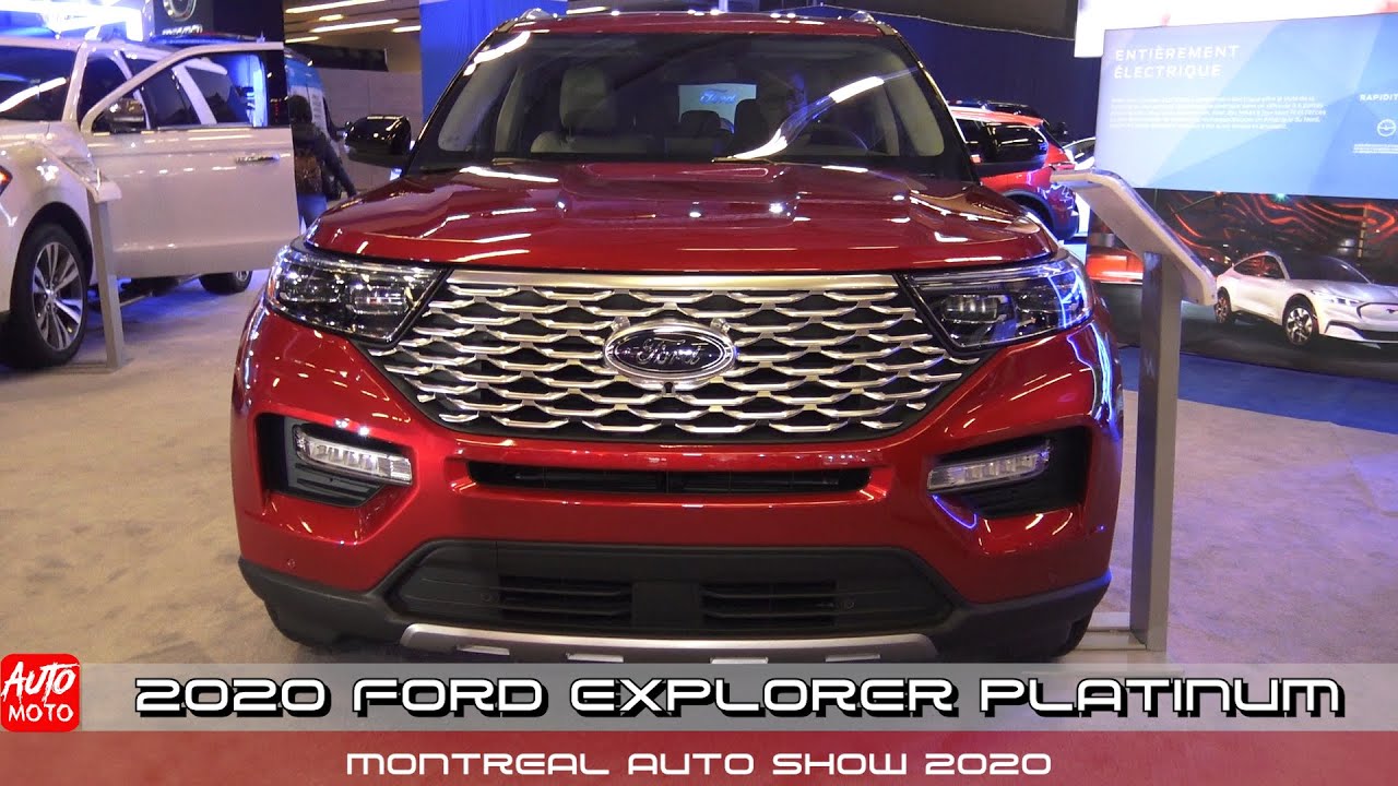 2020 Ford Explorer Platinum - Exterior And Interior - Montreal Auto ...
