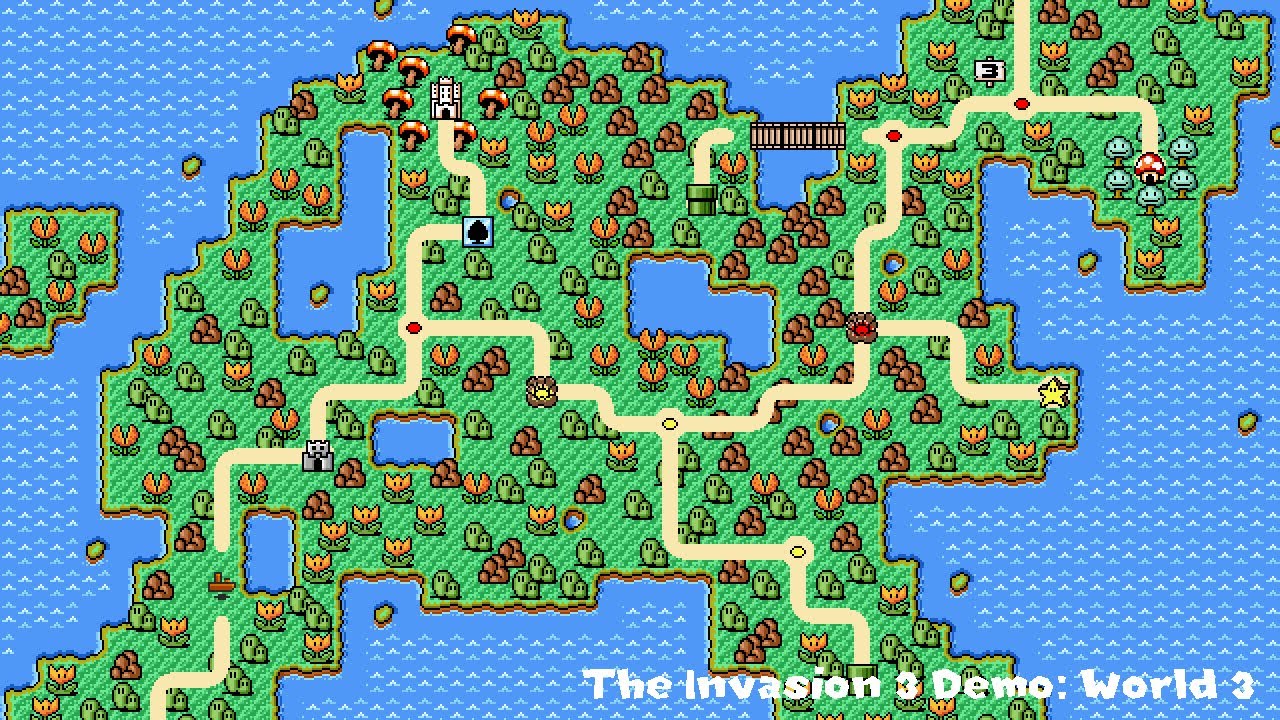 SMBX The Invasion 3 Demo World 3 - YouTube