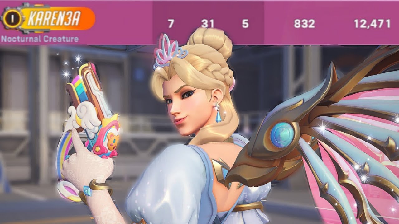 Climbing The Gold Support Rank With Mercy ️ Overwatch 2 Season 17 - YouTube