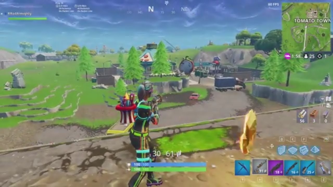 Fortnite - Follow the treasure map in Risky Reels - YouTube