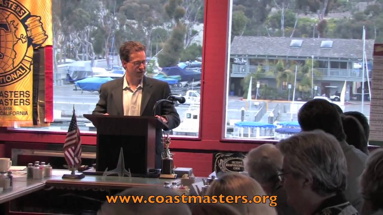 Toastmaster Colby McFadden opens the Terry McCann Award ceremony in ...